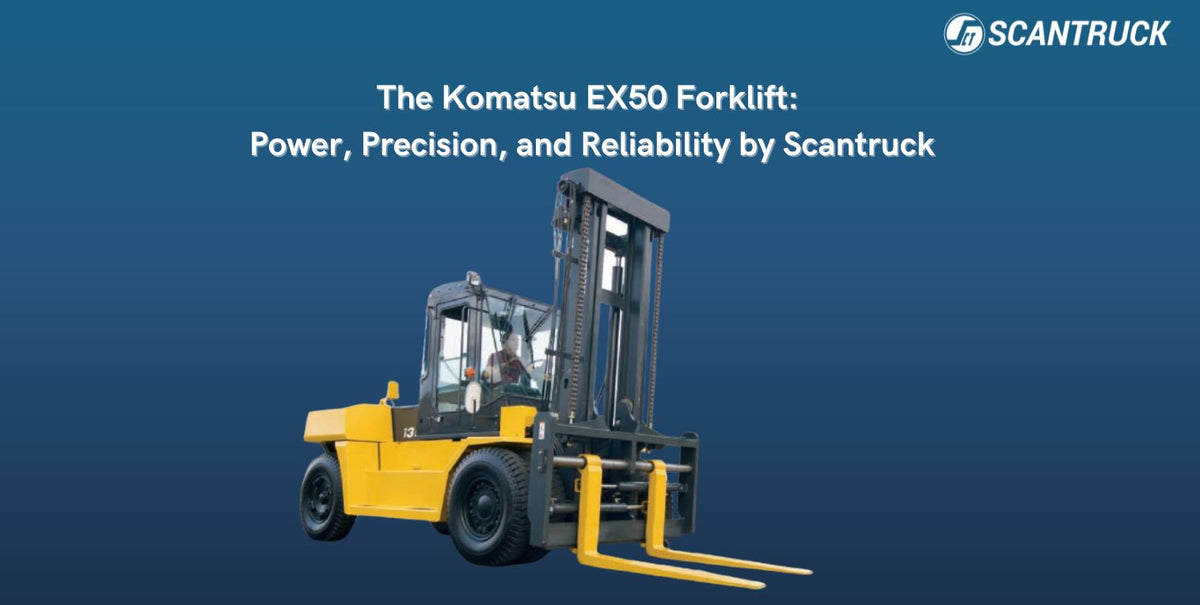 The Komatsu EX50 Forklift: Power, Precision, and Reliability by Scantr ...