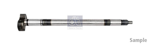 DT Spare Parts 10.13564 Brake camshaft, left D: 38 mm, L1: 692 mm, L3 ...