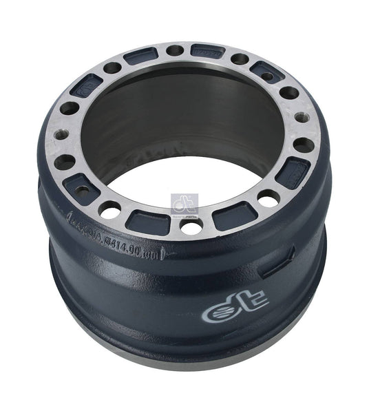 DT Spare Parts 2.40702 Brake drum D: 410 mm, 10 bores, b: 28 mm, P: 335 ...