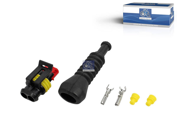 DT Spare Parts 5.98052 Repair kit, plug 2 poles replaces DAF 1454339 S ...